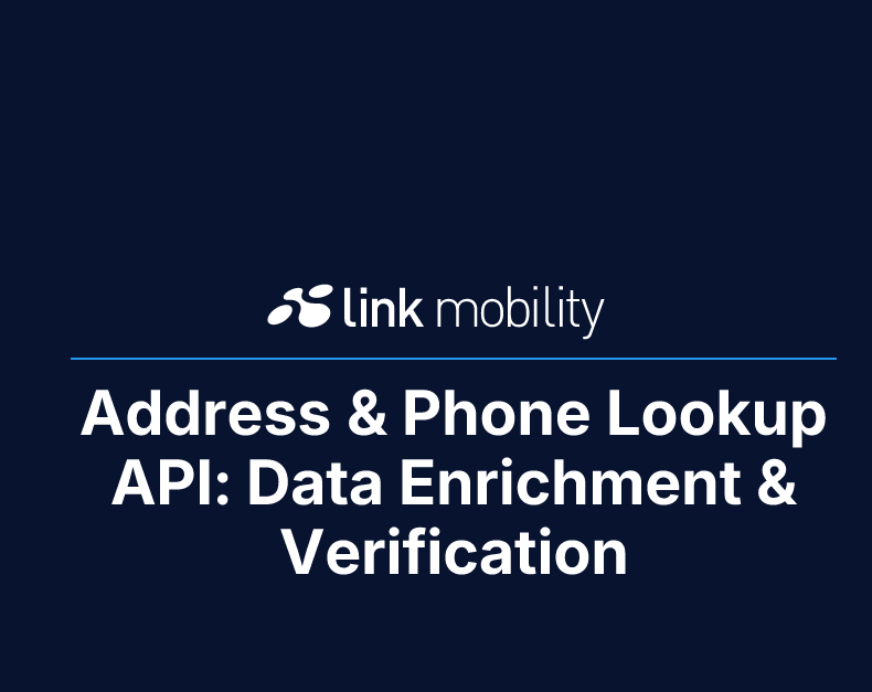 Address & Phone Lookup API: Data Enrichment & Verification