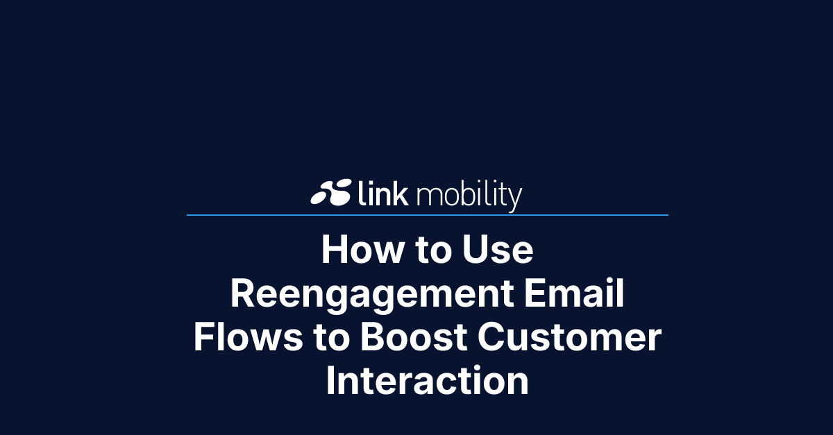 How to Use Reengagement Email Flows to Boost Customer Interaction