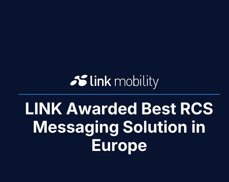 LINK Awarded Best RCS Messaging Solution in Europe