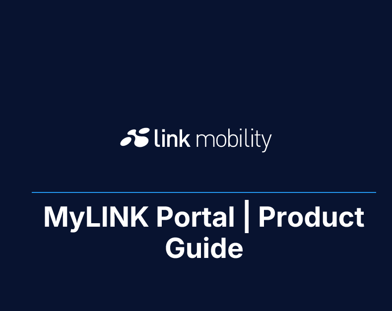 MyLINK Portal | Product Guide