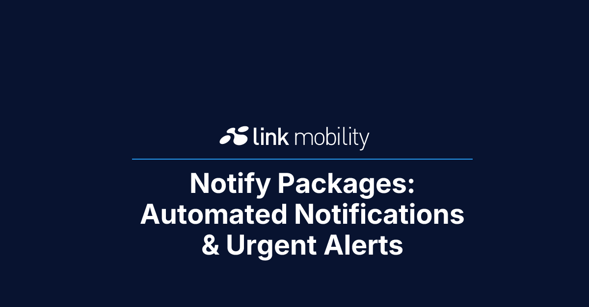Notify Packages: Automated Notifications & Urgent Alerts