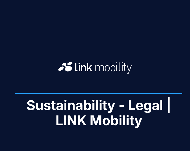 Sustainability - Legal | LINK Mobility