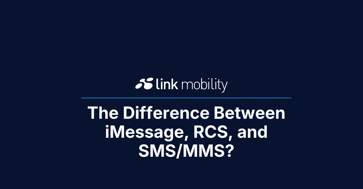 The Difference Between iMessage, RCS, and SMS/MMS?