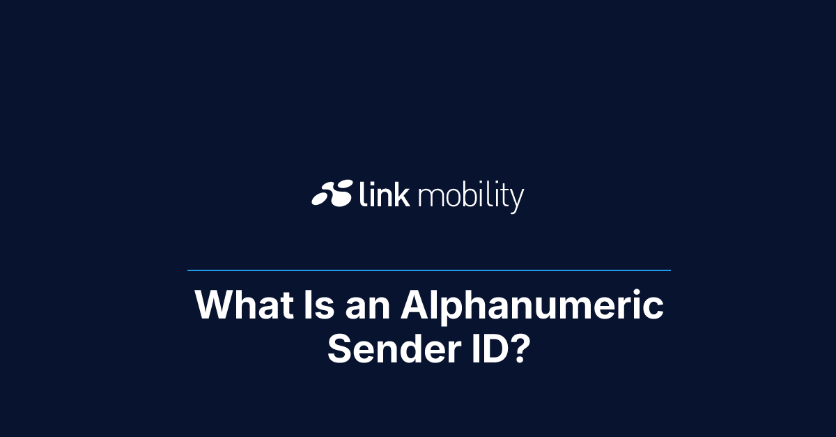 What Is an Alphanumeric Sender ID?