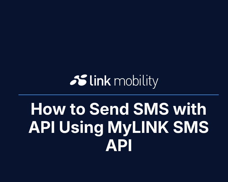 How to Send SMS with API Using MyLINK SMS API