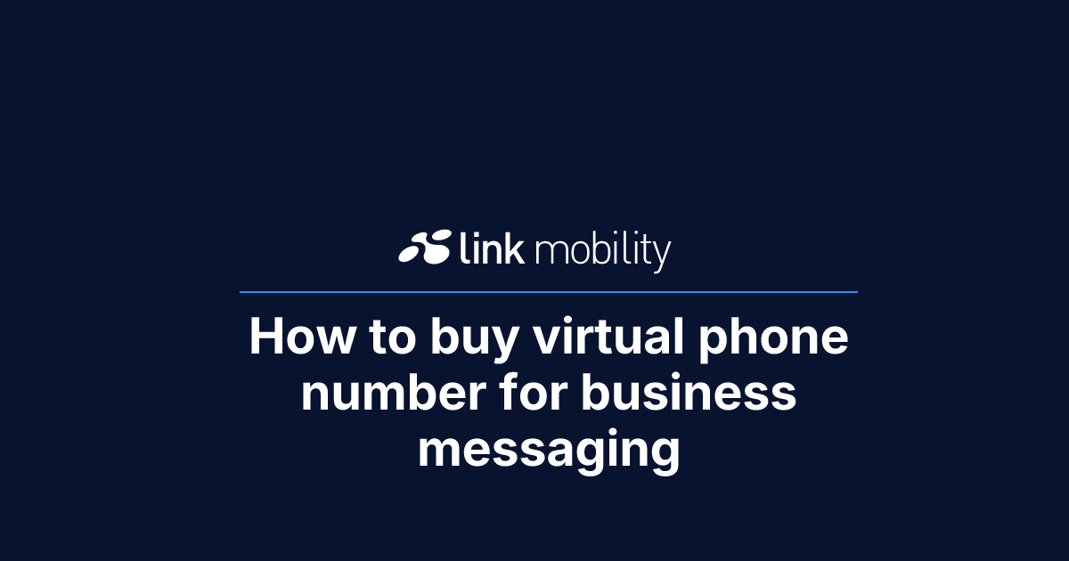 How to buy virtual phone number for business messaging