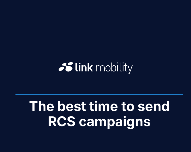 The best time to send RCS campaigns