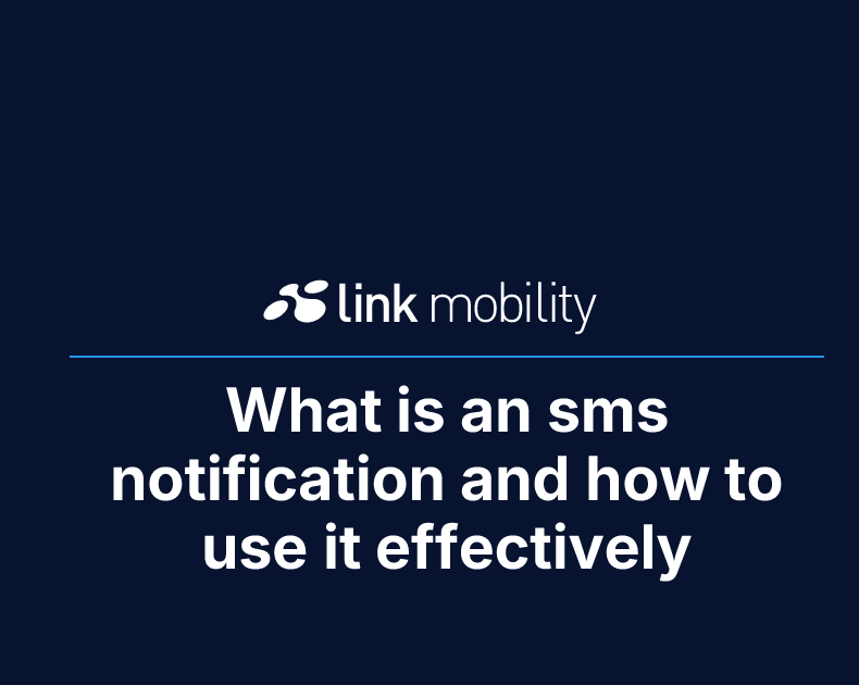 What is an sms notification and how to use it effectively
